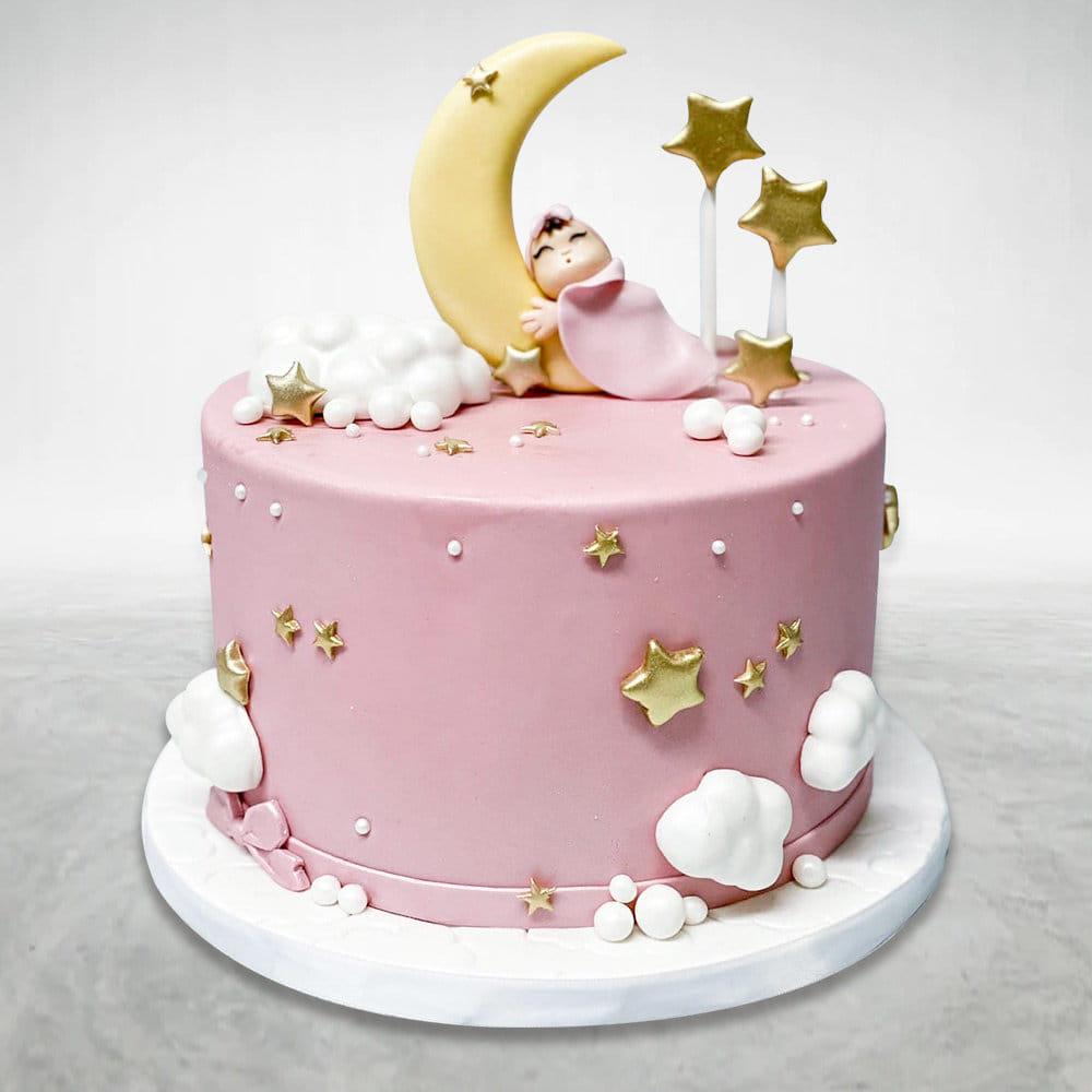 Buy Dreamy Moon Fondant Cake-Dreamy Moon Fondant Cake