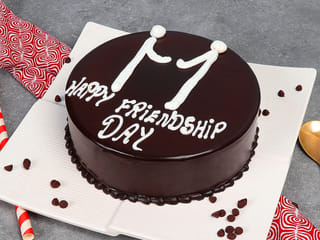 Friendship Day Cake With Name | Send Happy Friendship Day Cake Online
