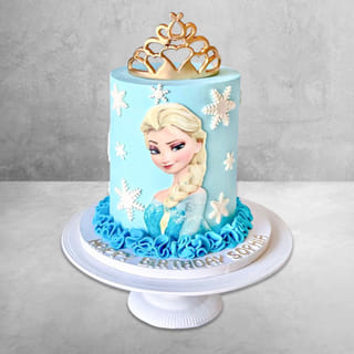 Frozen Theme Cake Online | Order Frozen Theme Birthday Cake