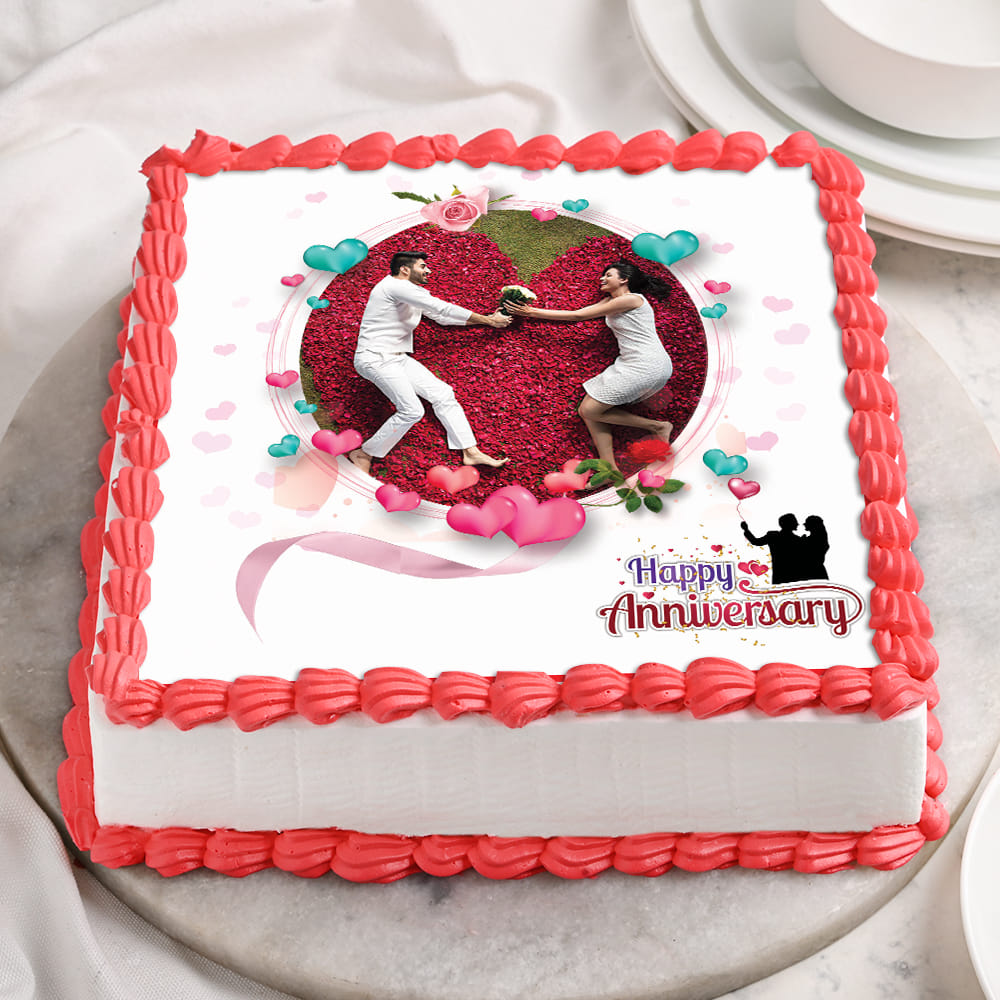 Buy One Year Bday Photo Cake-Photo One Year Bday Cake