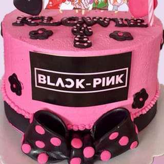 Blackpink Cakes | Order Black Pink Theme Cakes Online