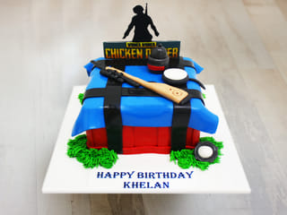 PUBG Theme Cakes Online For PUBG Lovers | Order PUBG Photo Cake
