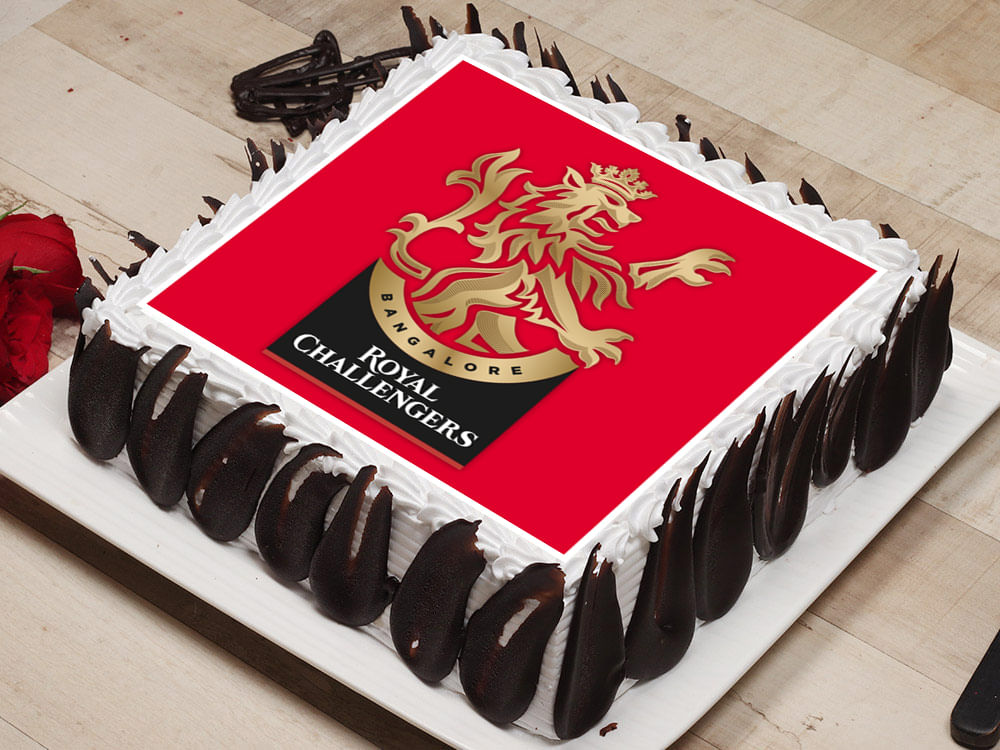 Buy Chennai Super Kings Poster Cake-CSK Poster Cake