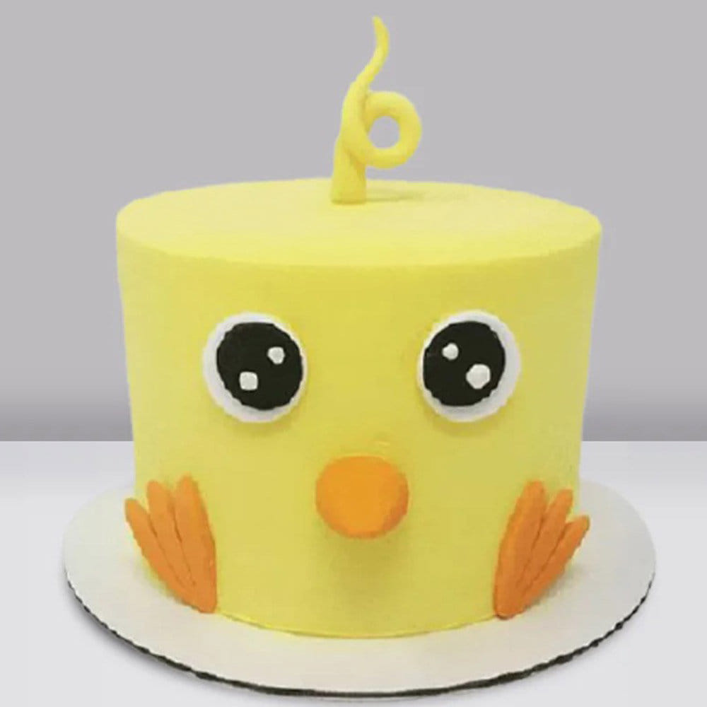 Buy Captivating Yellow Duck Fondant Cake-Designer Duck Cake