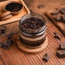Buy Two Chocolate Mousse Jar Cake-2 Chocolate Mousse Jar Cakes