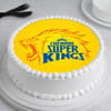 Buy Chennai Super Kings Poster Cake-CSK Poster Cake