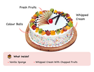 Fruit Cake | Order Fresh Fruit Cake Online | Fruit Cake Delivery @399